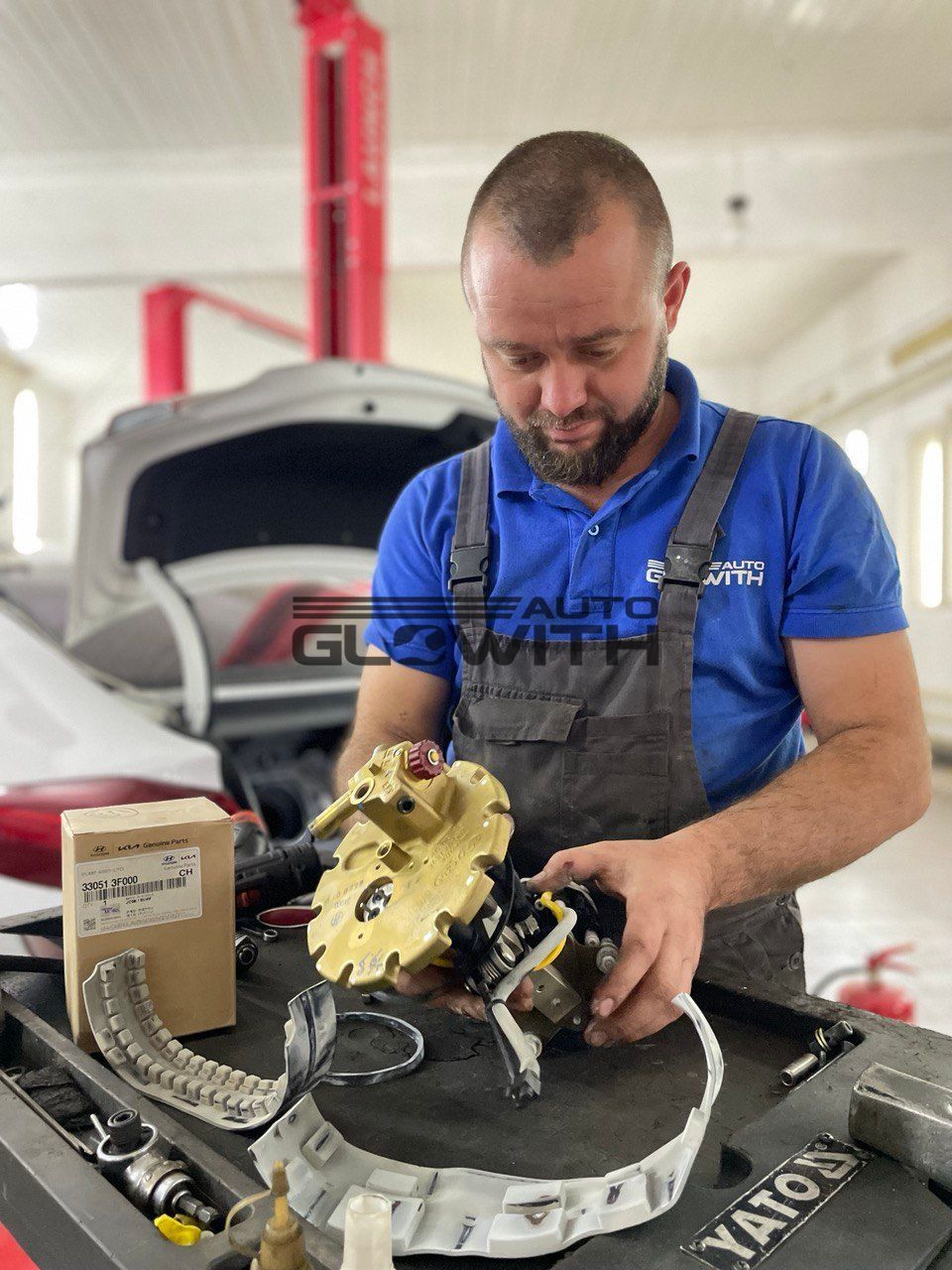 Замена топливного насоса Hyundai Avante PLI 33051-3F000 - Glowith Auto ...